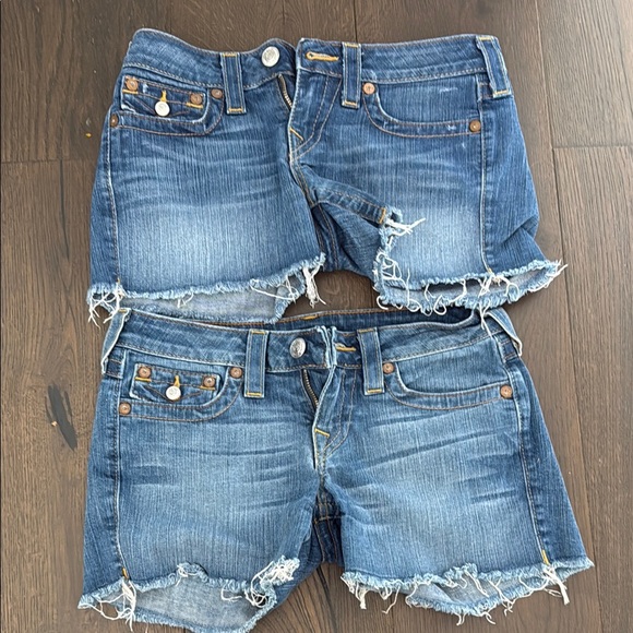 True Religion | Shorts | True Religion Blue Jean Shorts | Poshmark